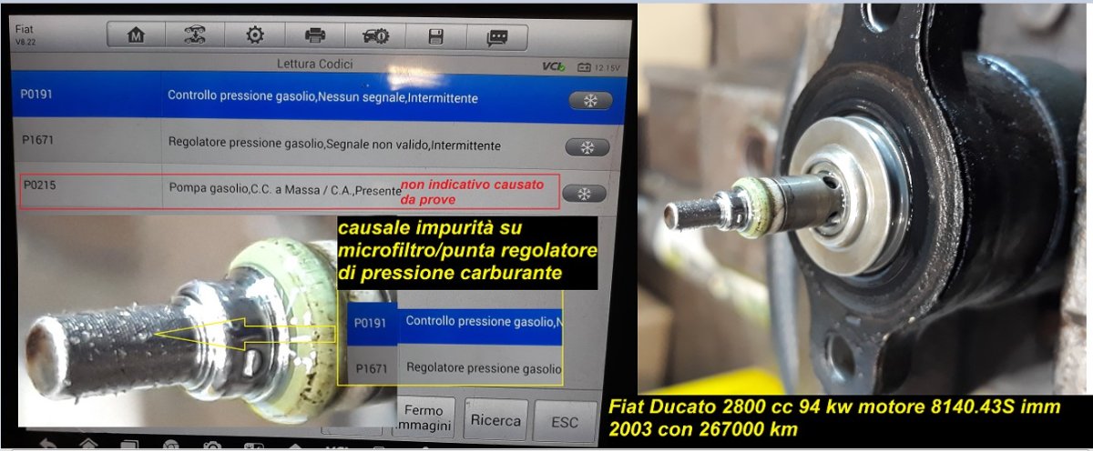 [Fiat Ducato 06/2003 2800cc 8140.43S 94Kw Diesel] P0191 P1671 ...